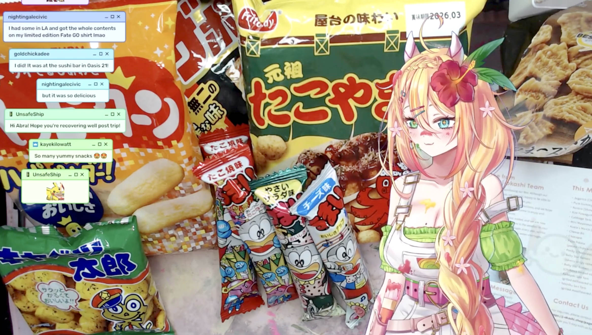 Huge thanks to [abradorable] for hosting this live unboxing💖 – j-okashi ...
